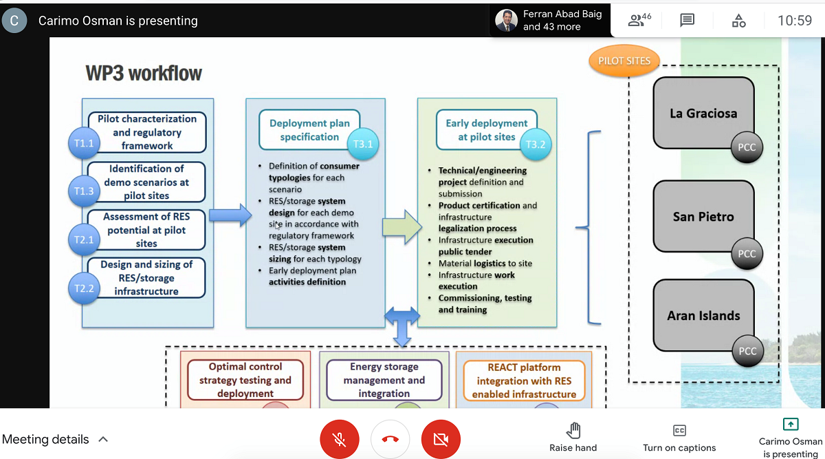 The REACT Team Met Virtually Today for Its 4th General Assembly ...