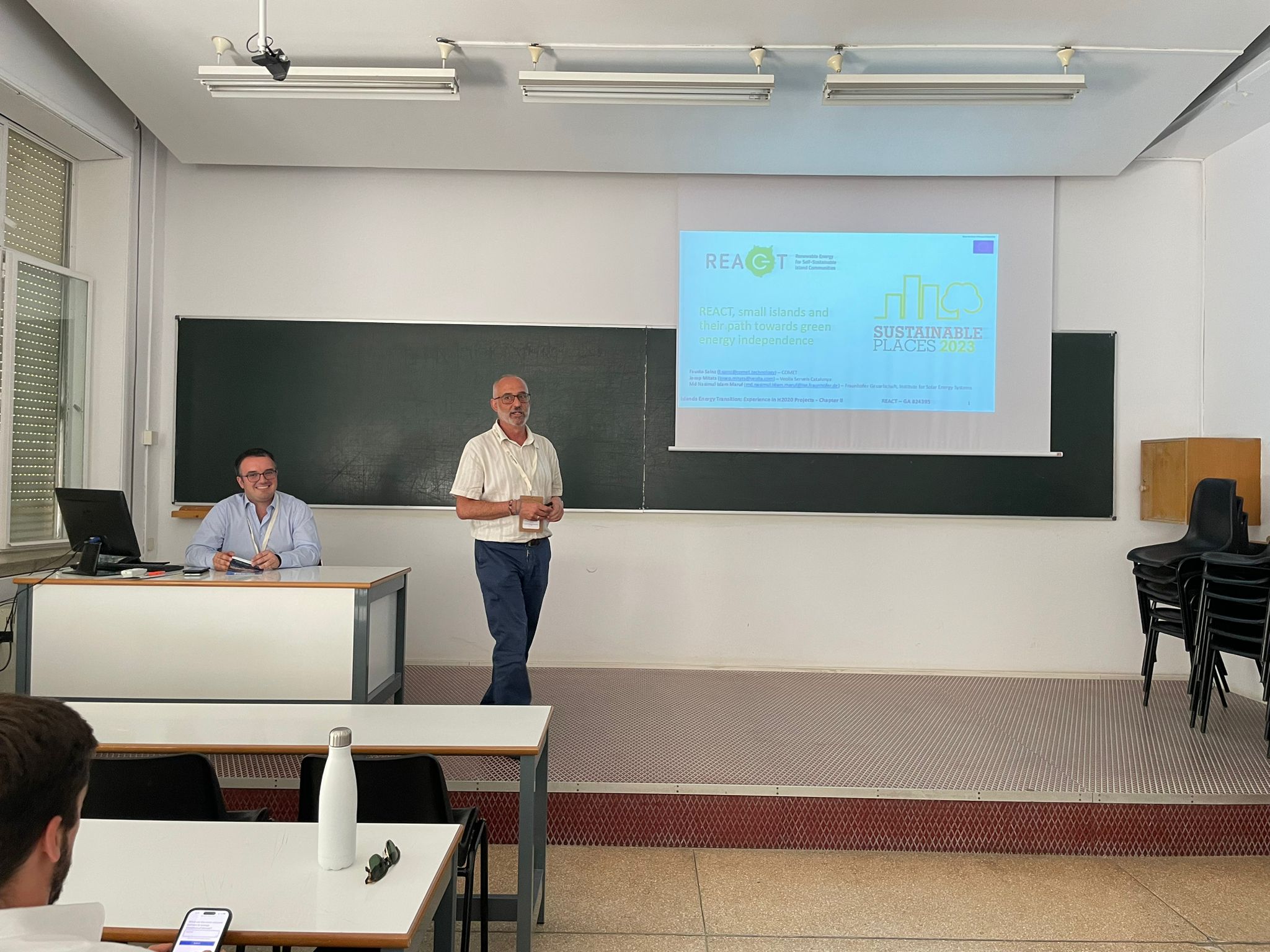 REACT at Sustainable Places 2023 - REACT 2020