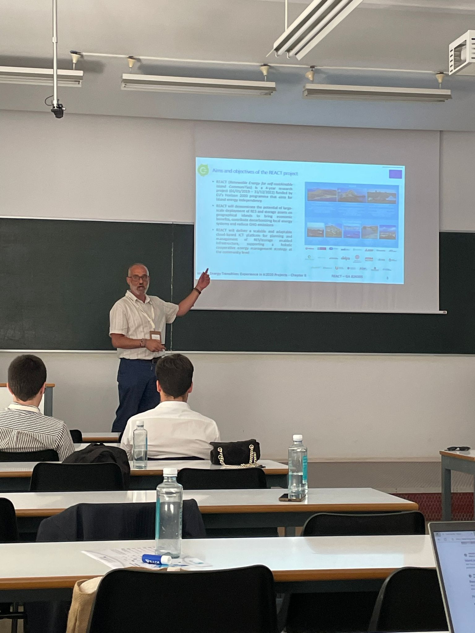 REACT at Sustainable Places 2023 - REACT 2020