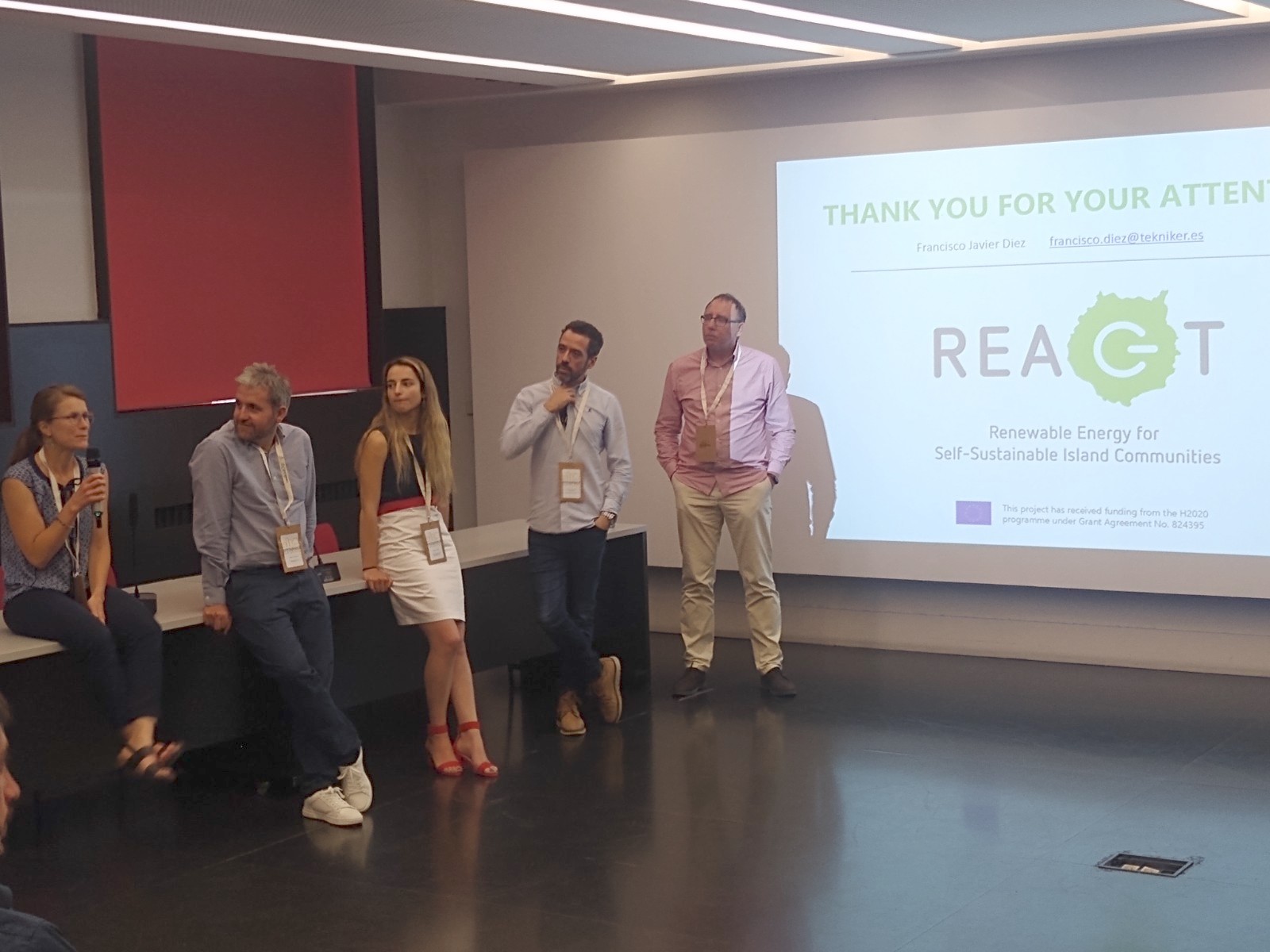 REACT at Sustainable Places 2023 - REACT 2020